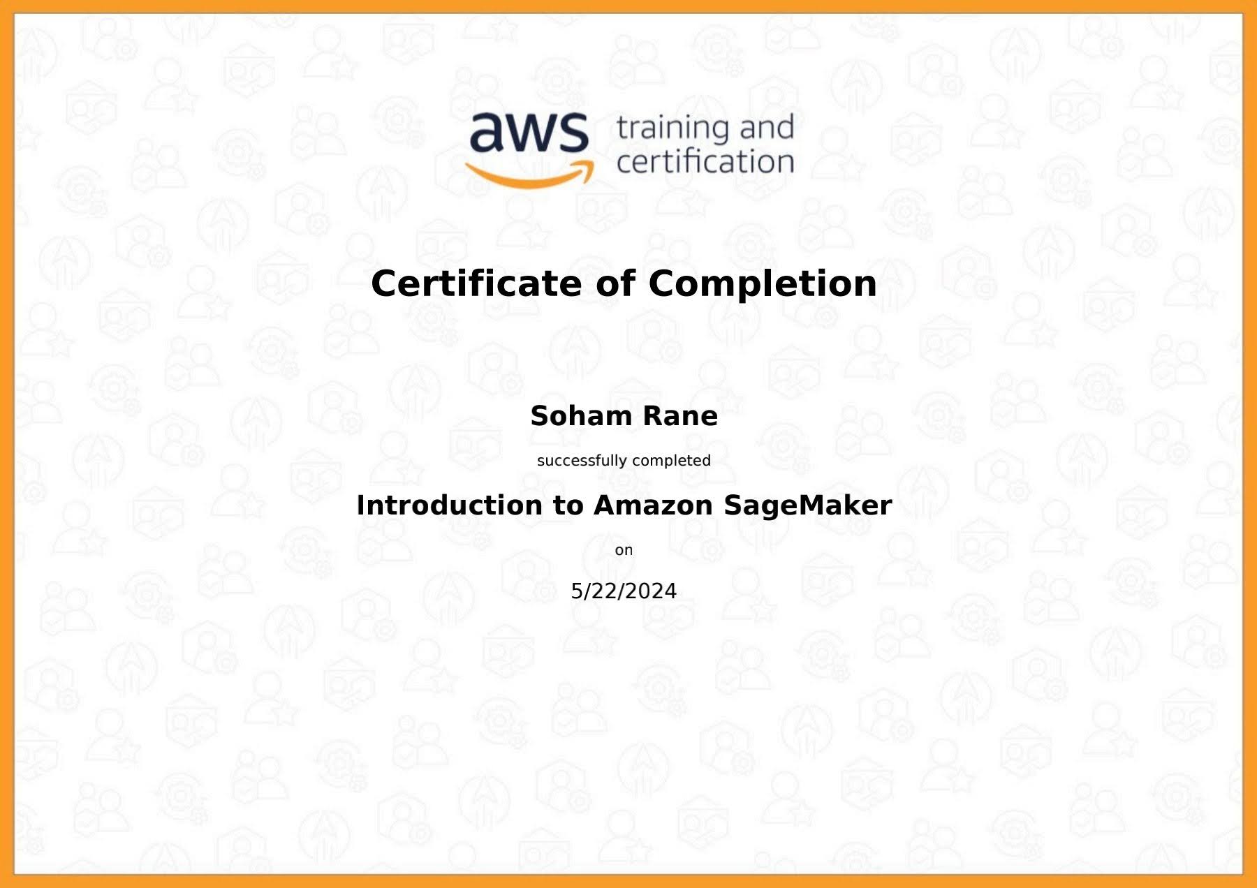Achievements & Participation | Soham Rane